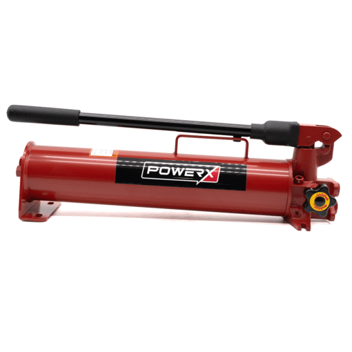 Hydraulic Hand Pump 10k PSI Single Action 110 in³ Oil, Two Speed